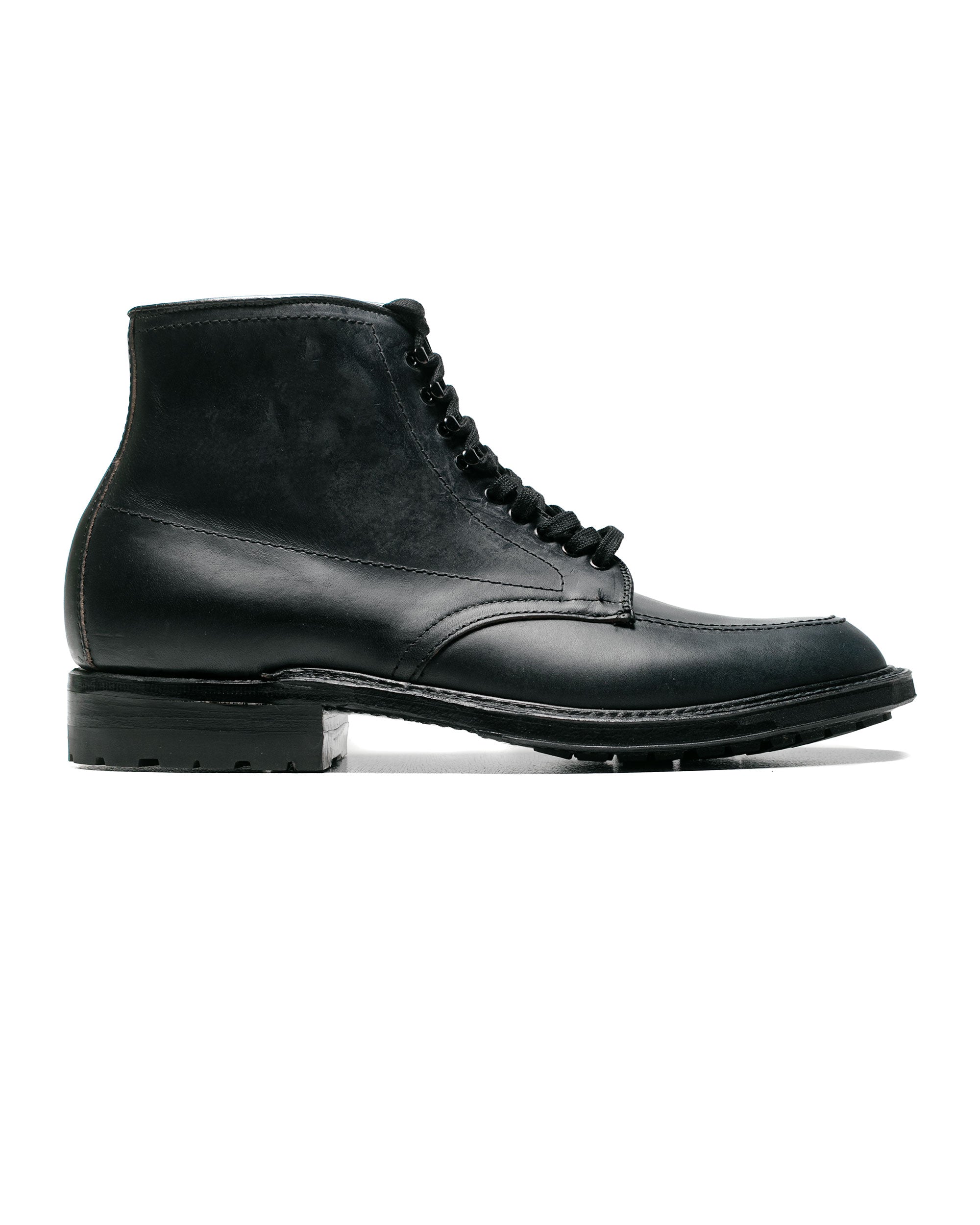 Alden Indy Boot Inside Out Navy Silksport with Commando Sole G4902HC ...