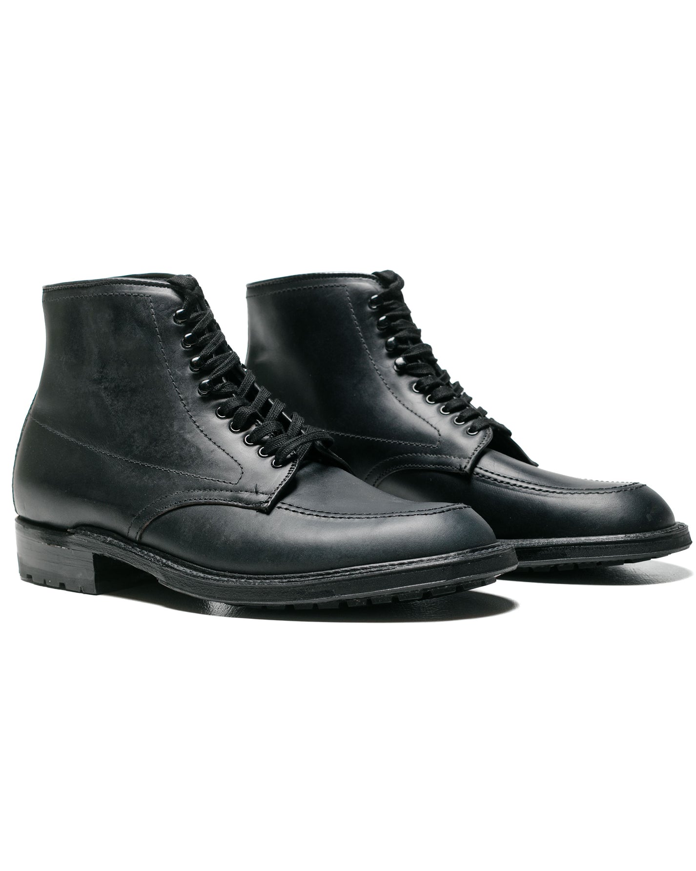 Alden Indy Boot Inside Out Navy Silksport with Commando Sole G4902HC ...