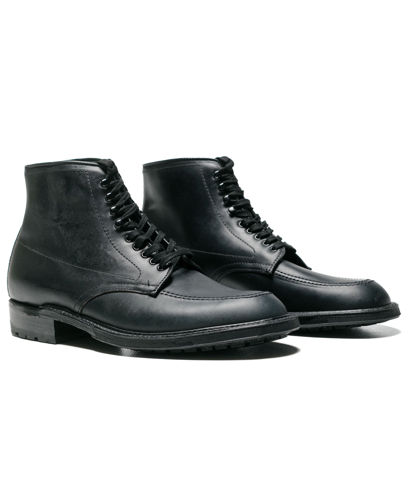 Alden Indy Boot Inside Out Navy Silksport with Commando Sole G4902HC ...
