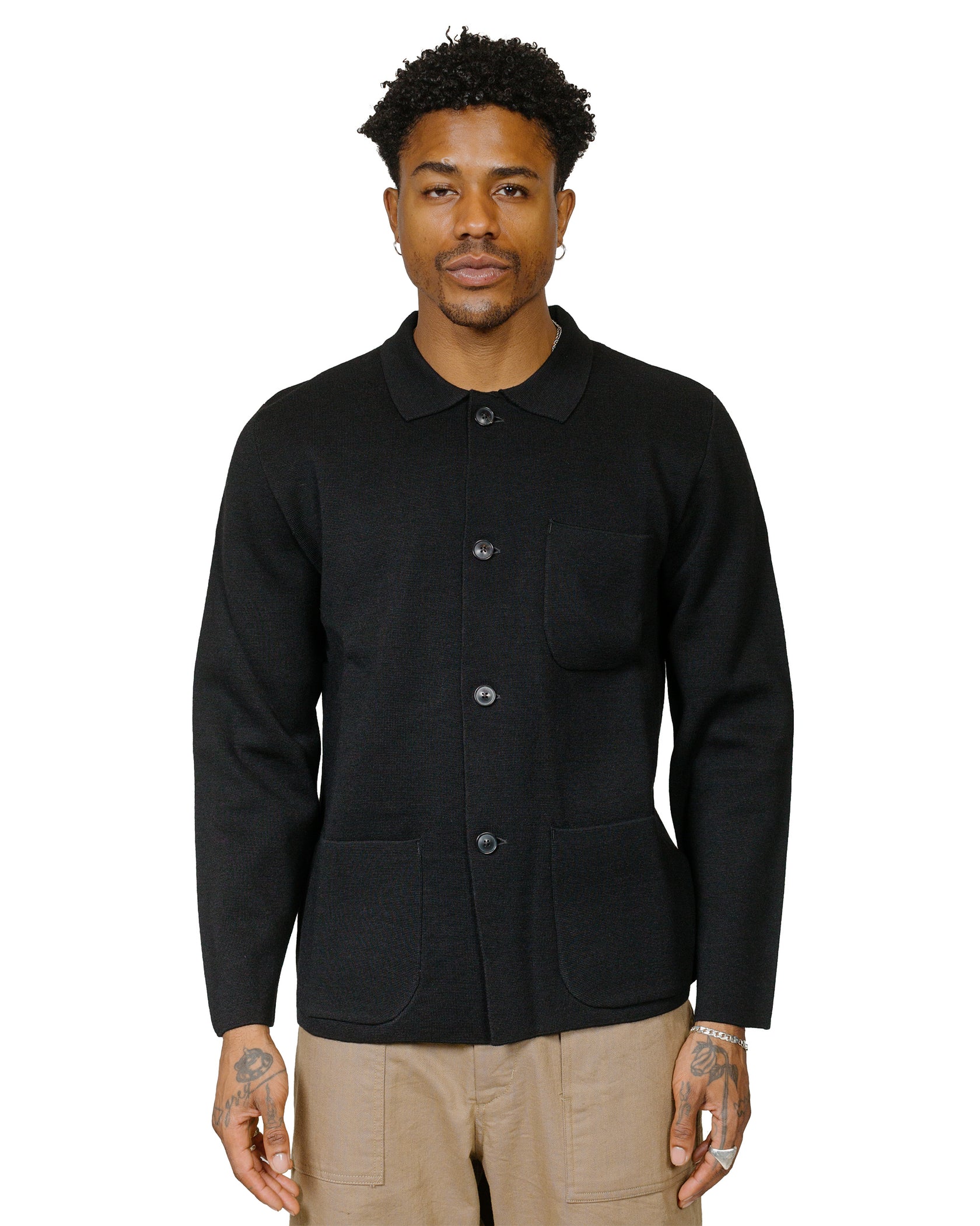 Andersen-Andersen Work Jacket Black – lost & found