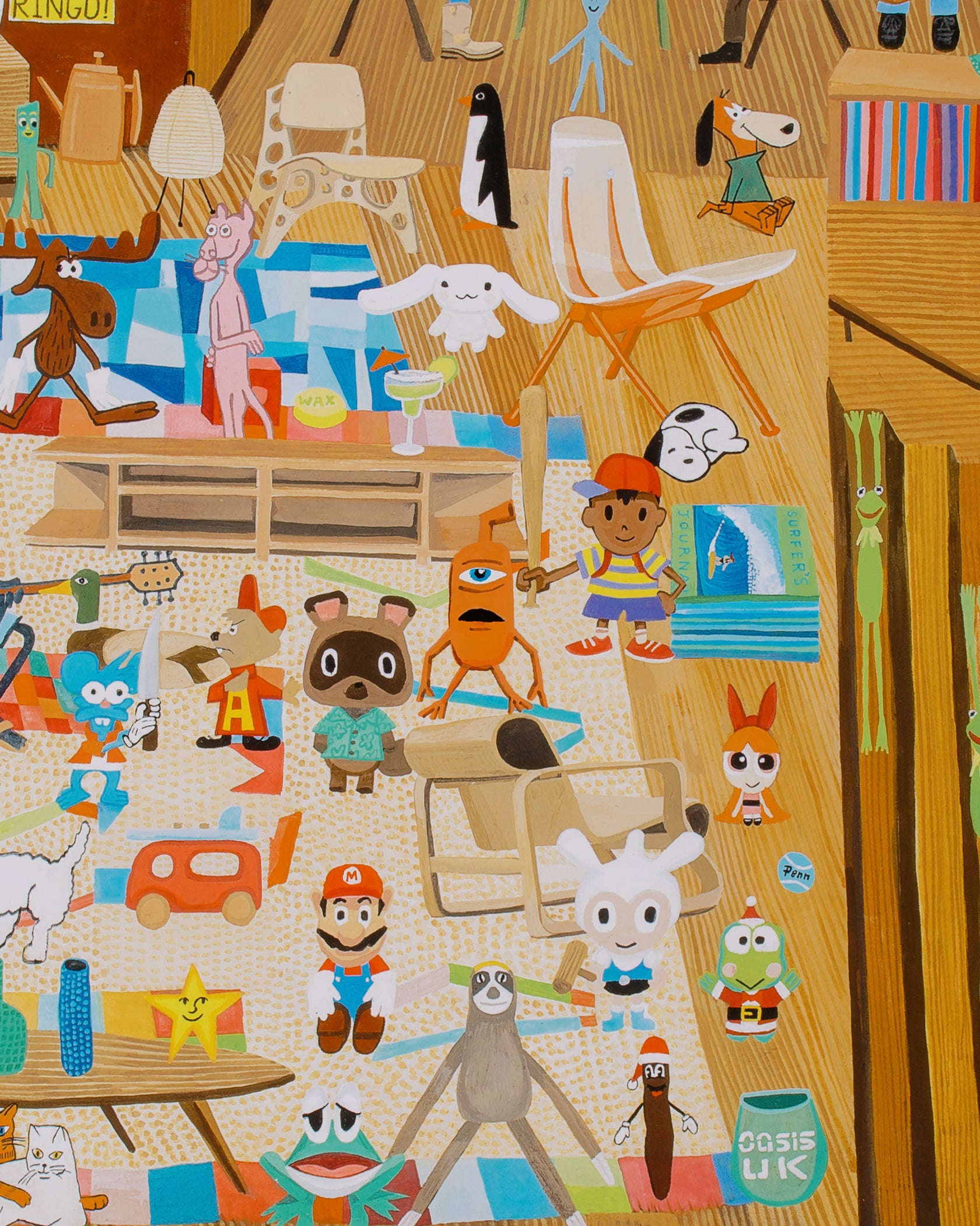 Andrew Watch / Lost & Found "Life's Good" Print – lost & found