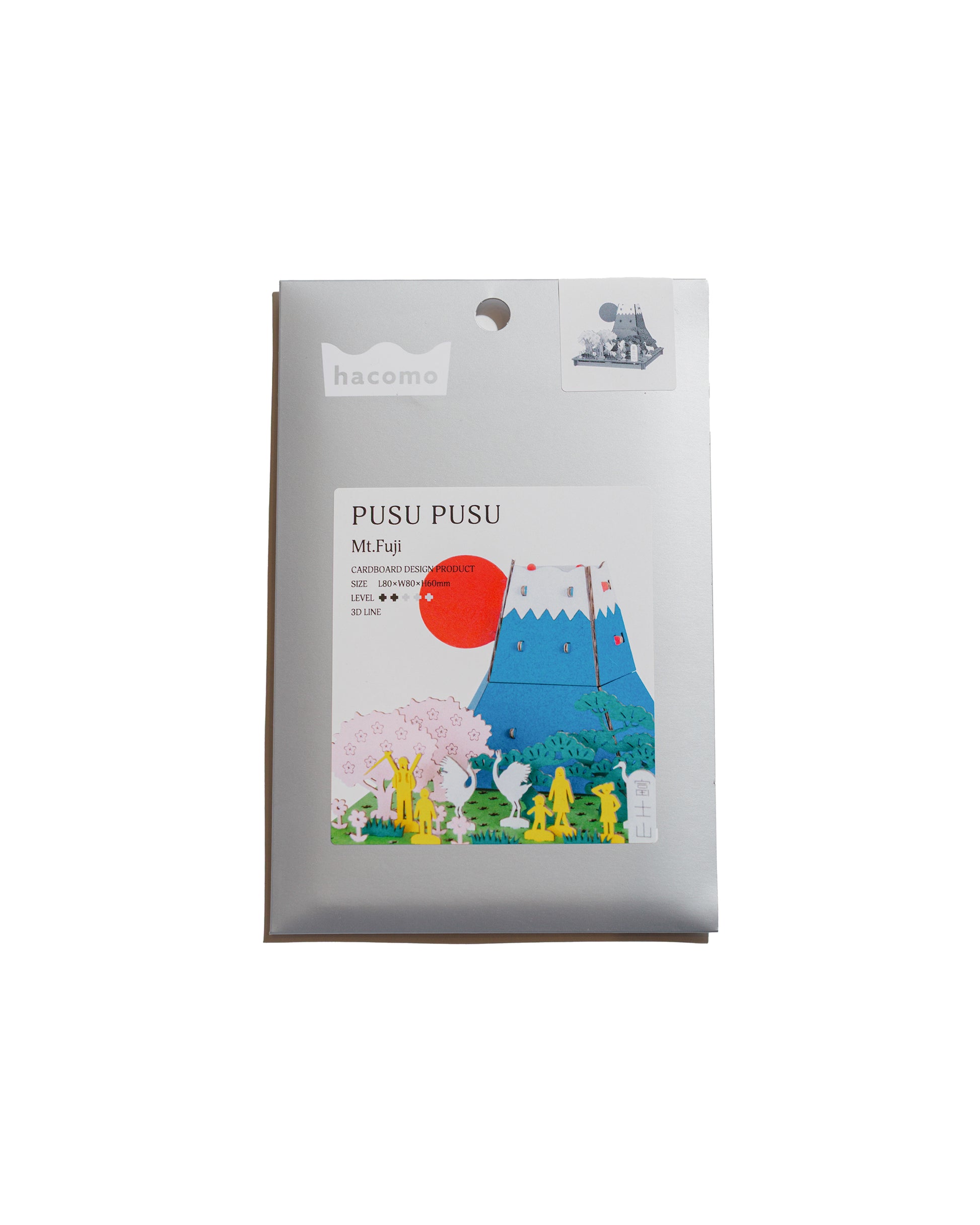Beams Japan Hacomo Pusu Pusu Paper Craft Mt. Fuji – lost & found