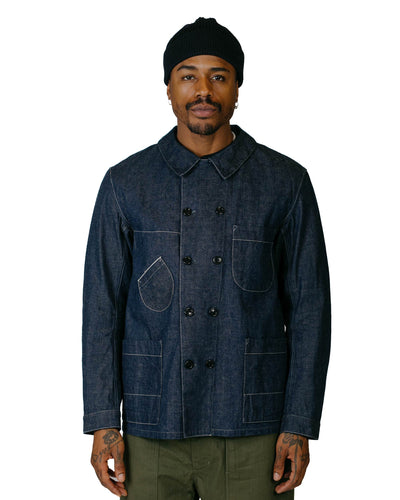 Cohérence Kees 10oz Logger Selvedge Denim Jacket Indigo