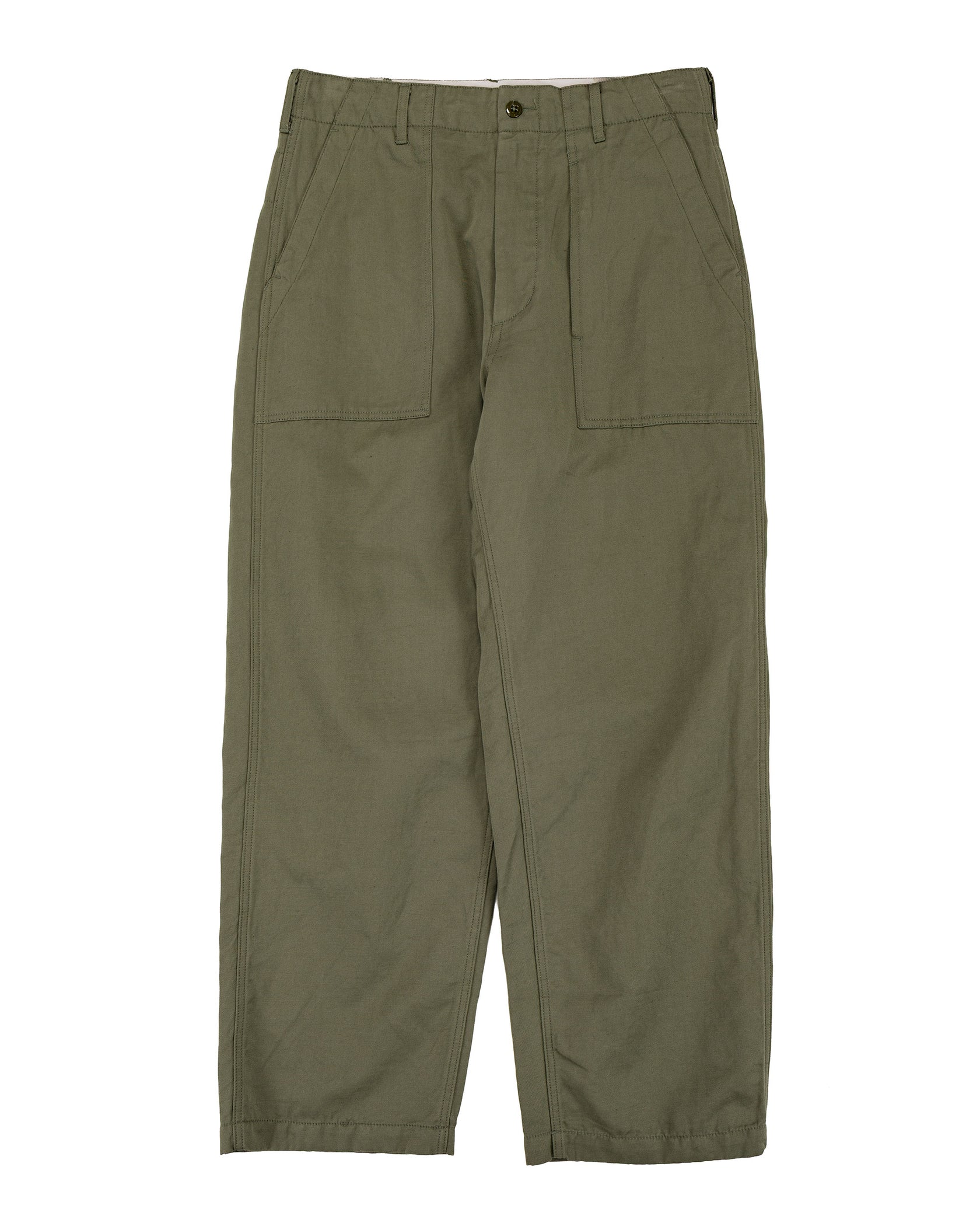 Engineered Garments Fatigue Pant Olive CL Heavy Twill – lost & found