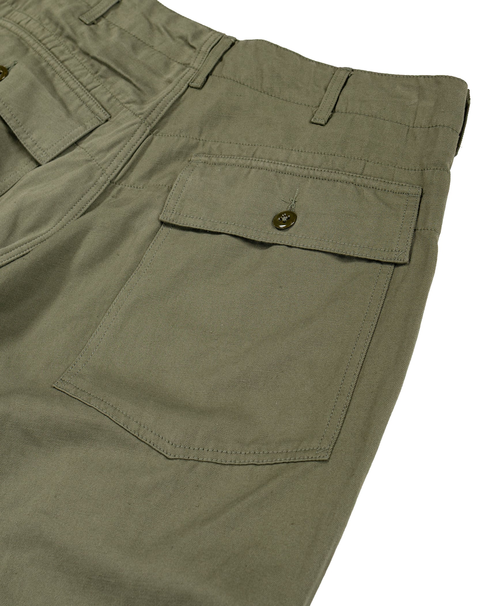 Engineered Garments Fatigue Pant Olive CL Heavy Twill – lost & found