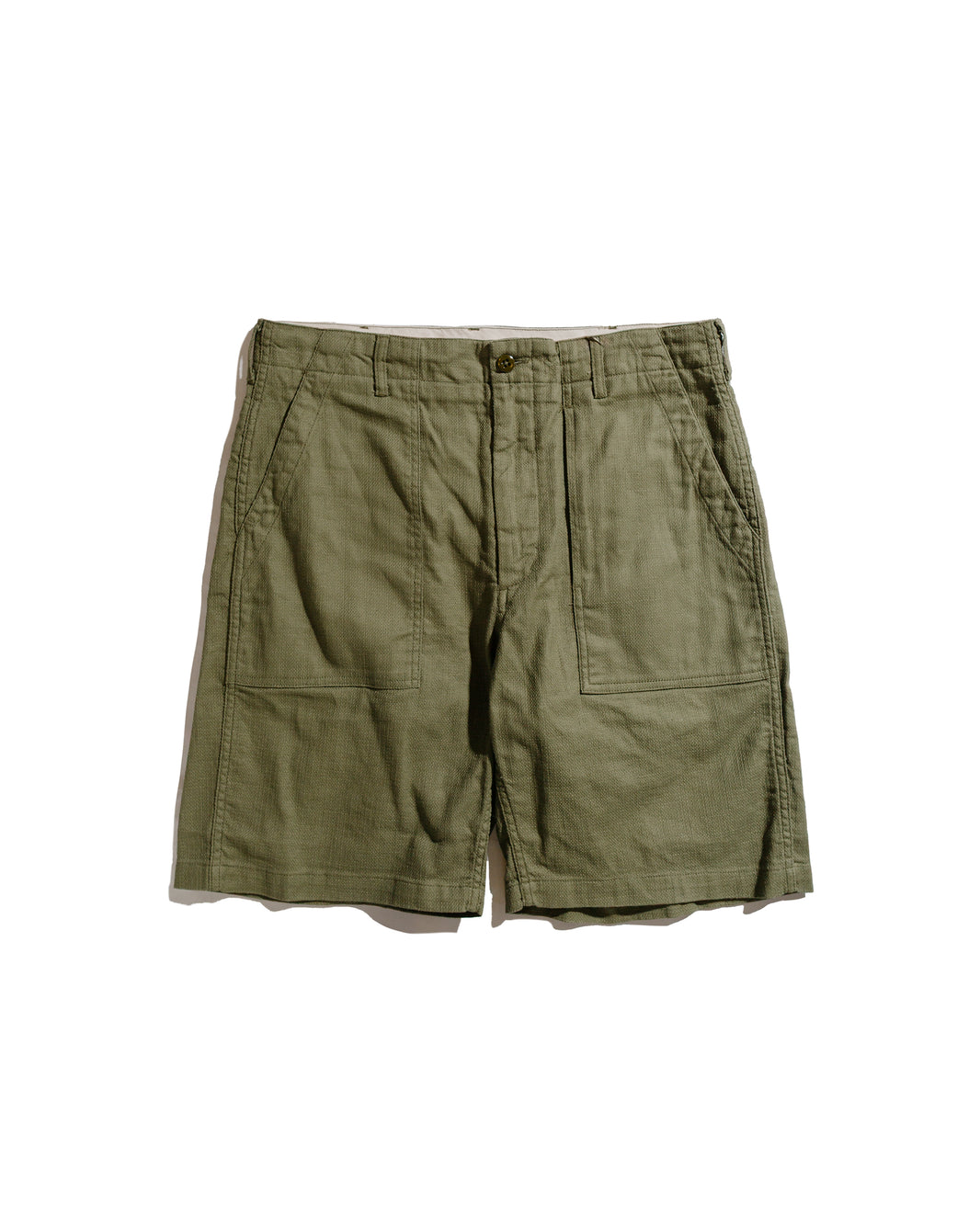 Engineered Garments Painter Pant Olive Cotton Ripstop – lost & found
