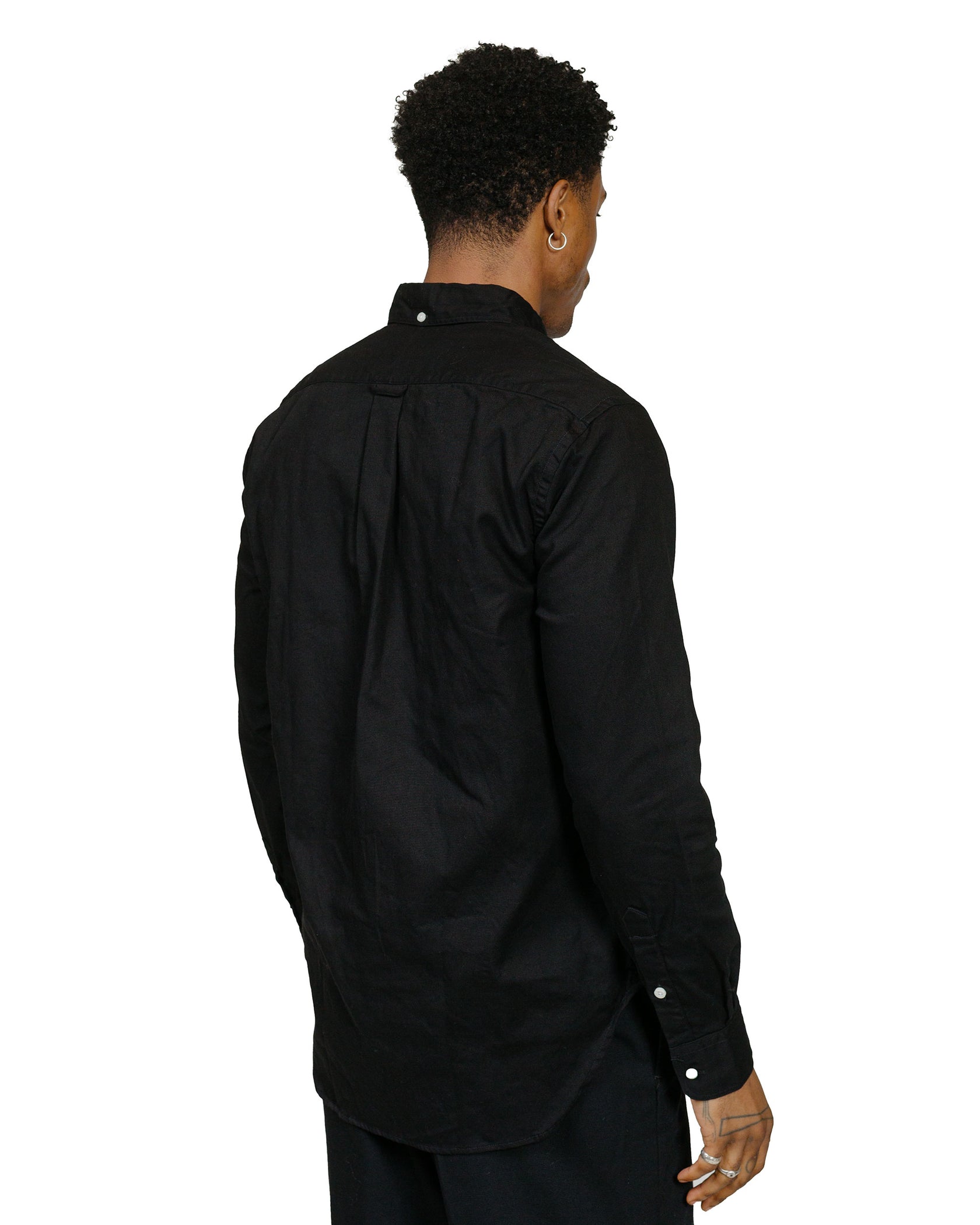 Gitman Vintage Bros. Black Overdye Oxford Long Sleeve – lost & found