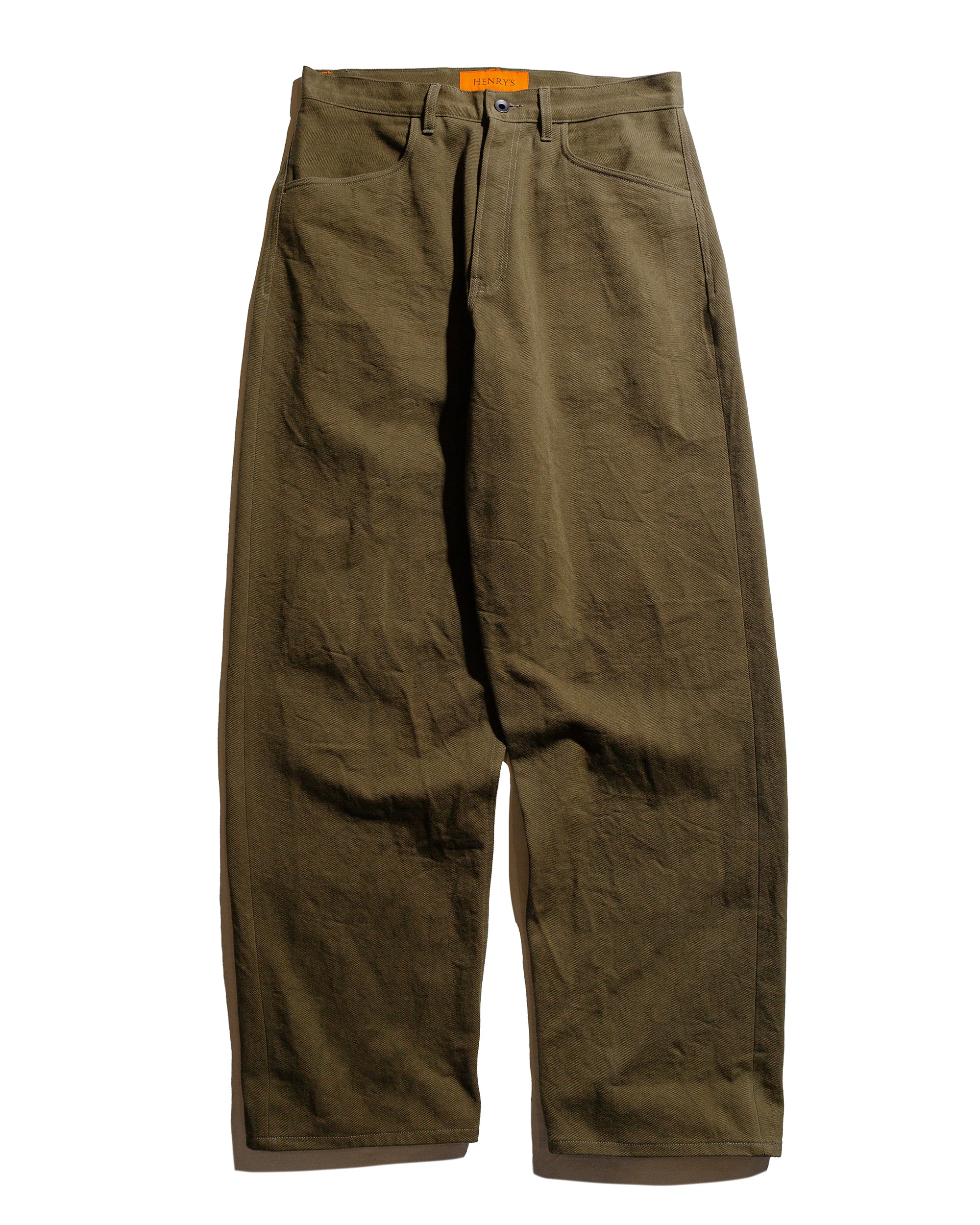 HENRY'S Curved Jeans Crushed Olive – lost & found
