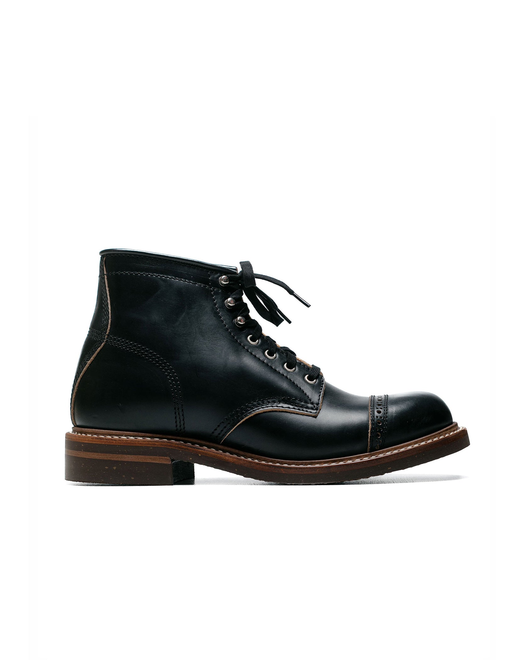 John Lofgren Bootmaker Combat Boots Horween Leather CXL Black – lost ...