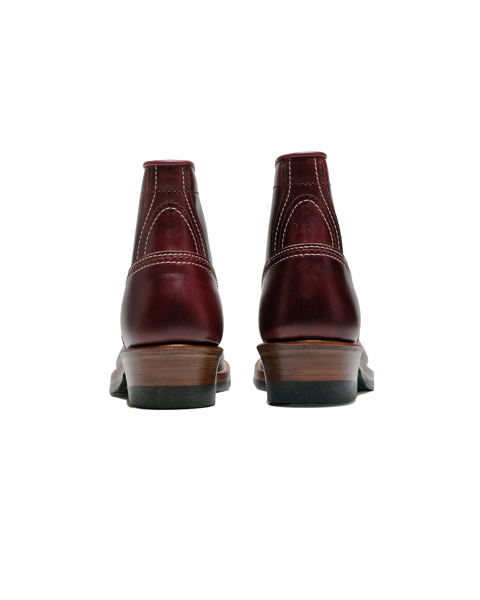 John Lofgren Bootmaker Donkey Puncher Boots Horween Leather CXL Burgun ...