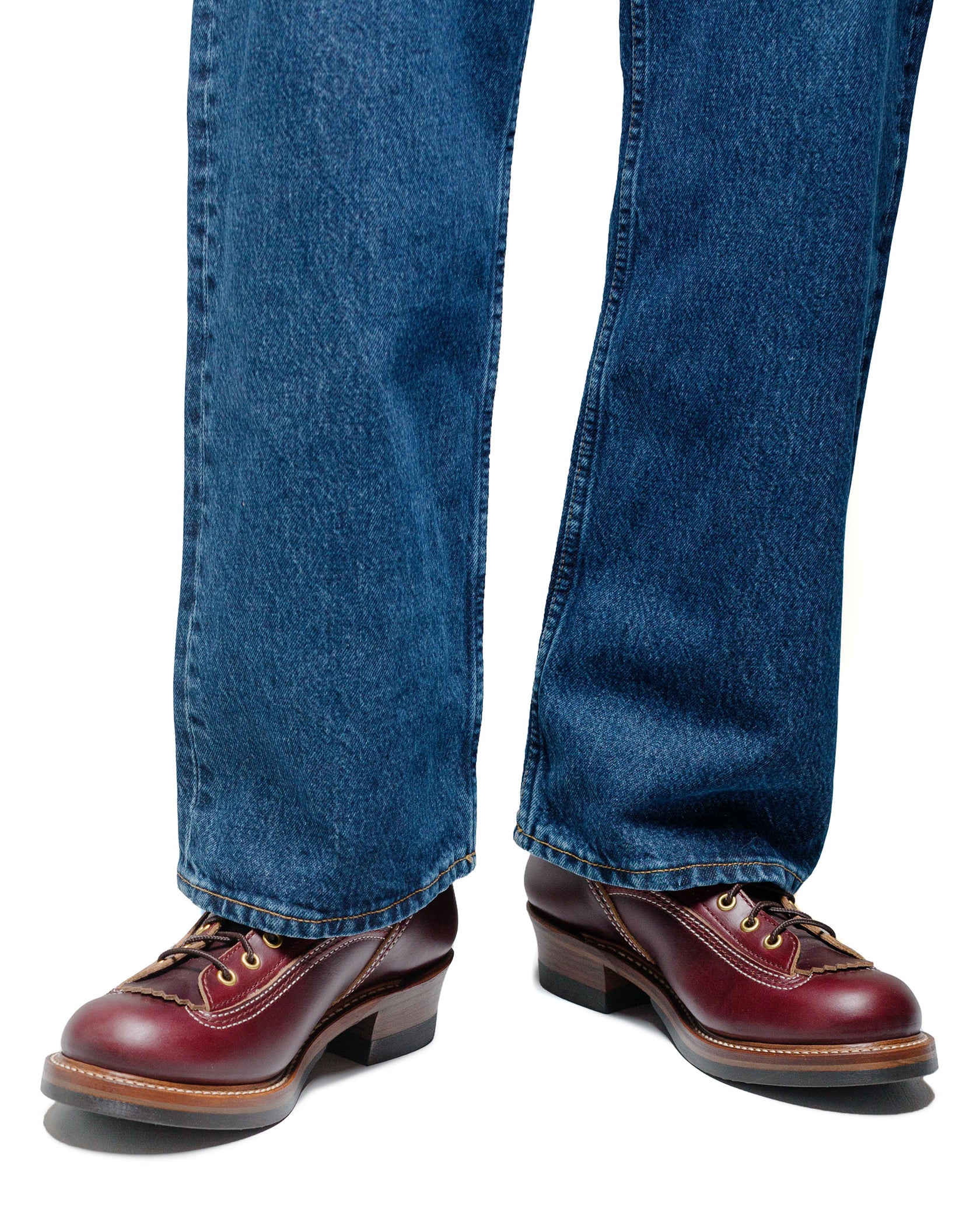 John Lofgren Bootmaker Donkey Puncher Boots Horween Leather CXL Burgun ...