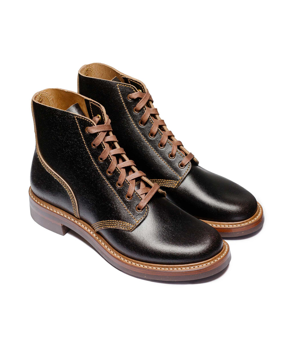 John Lofgren Bootmaker Combat Boots Horween Leather CXL Black – lost ...