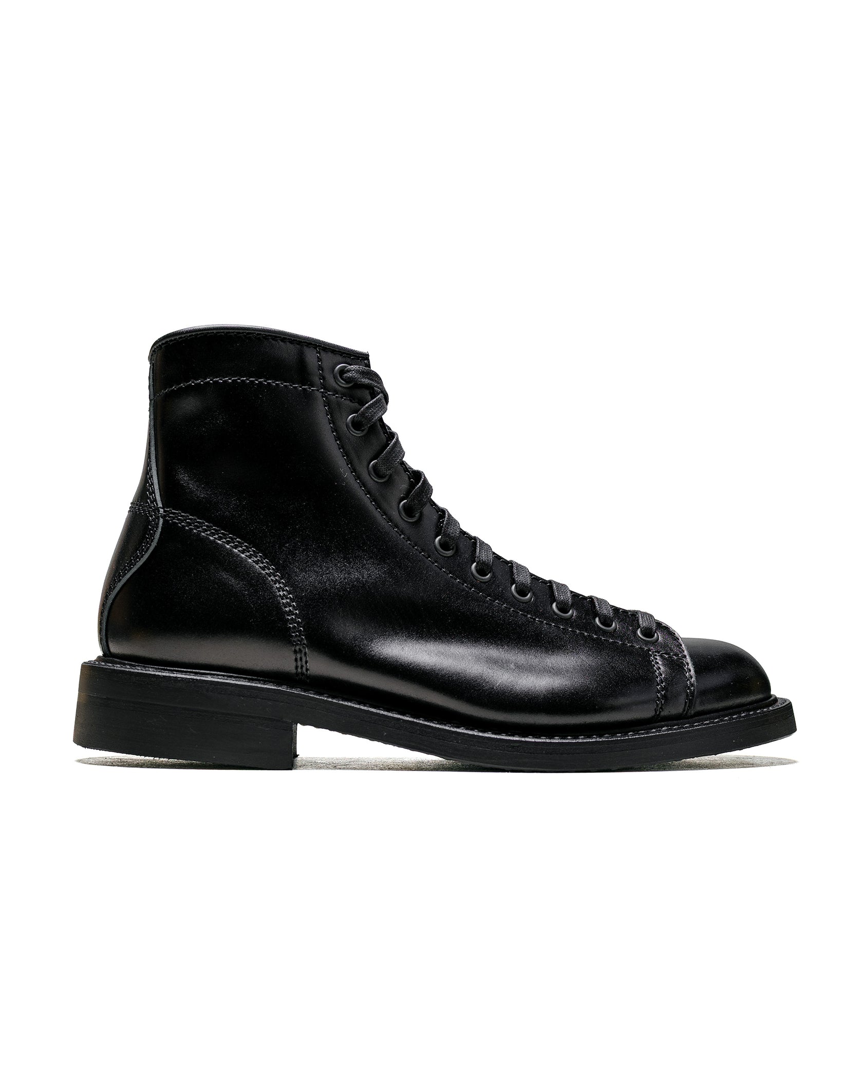 John Lofgren Bootmaker Monkey Boots Shinki Hikaku Shell Cordovan Black ...