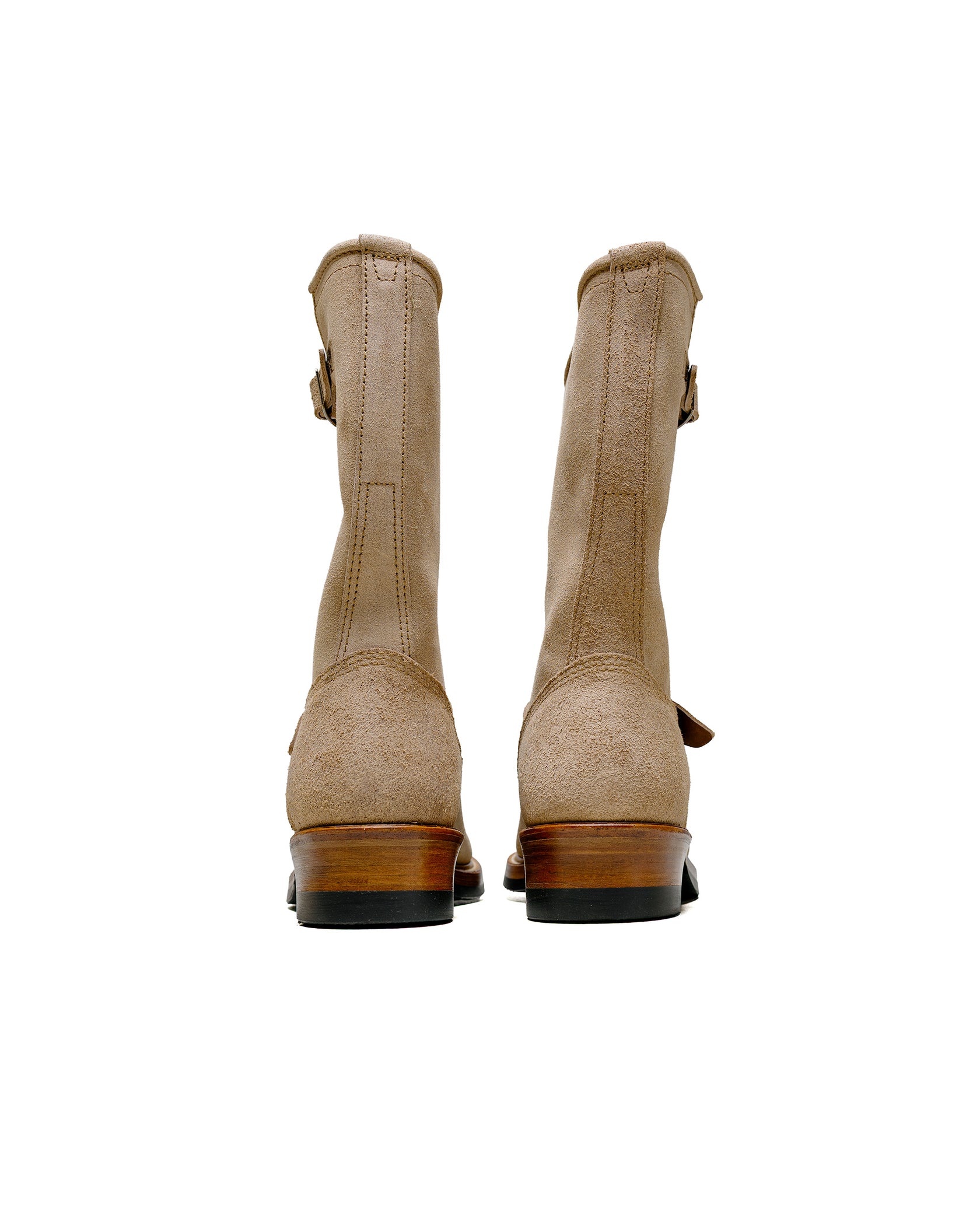 John Lofgren Bootmaker Wabash Engineer Boots Horween CXL Natural Rough ...