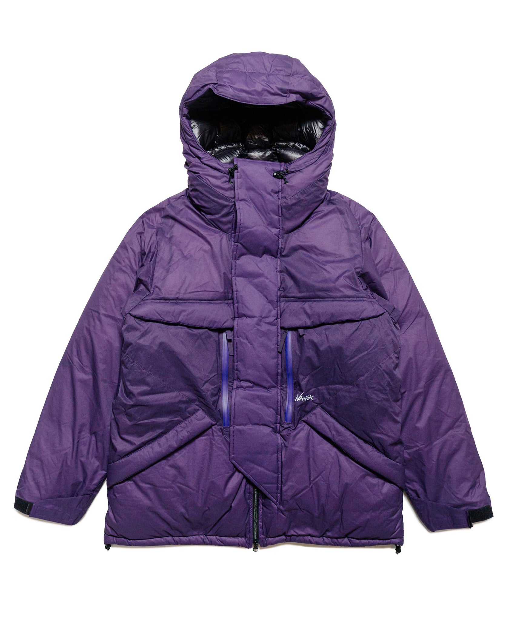 Nanga Mountain Belay Coat Purple – lost & found
