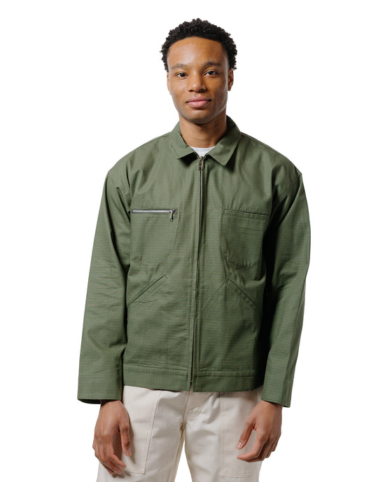 Randy's Garments Service Jacket Cotton Ripstop Olive – lost & found