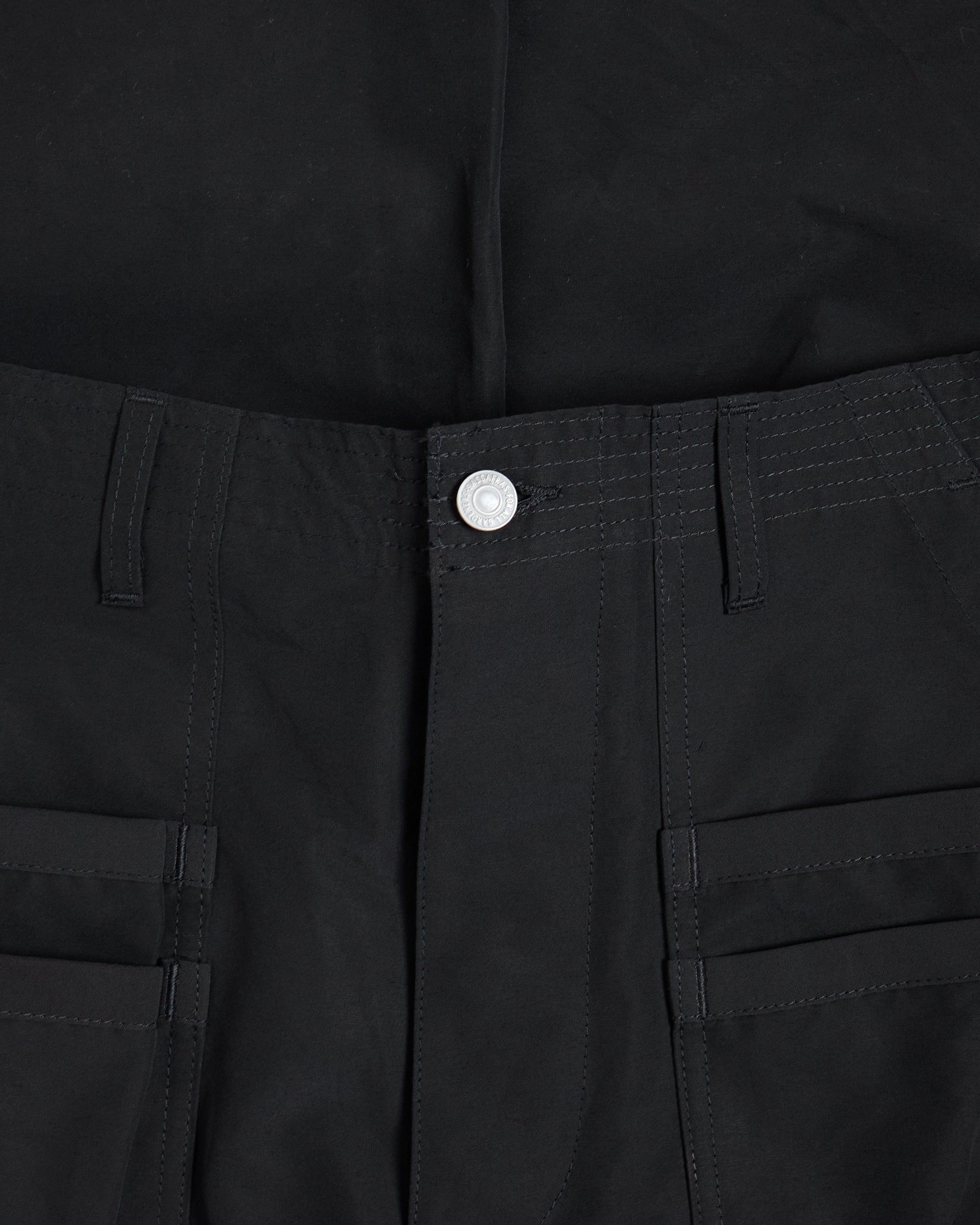 Sassafras Overgrown Fatigue Pants 60/40 Cotton Nylon Black – lost & found