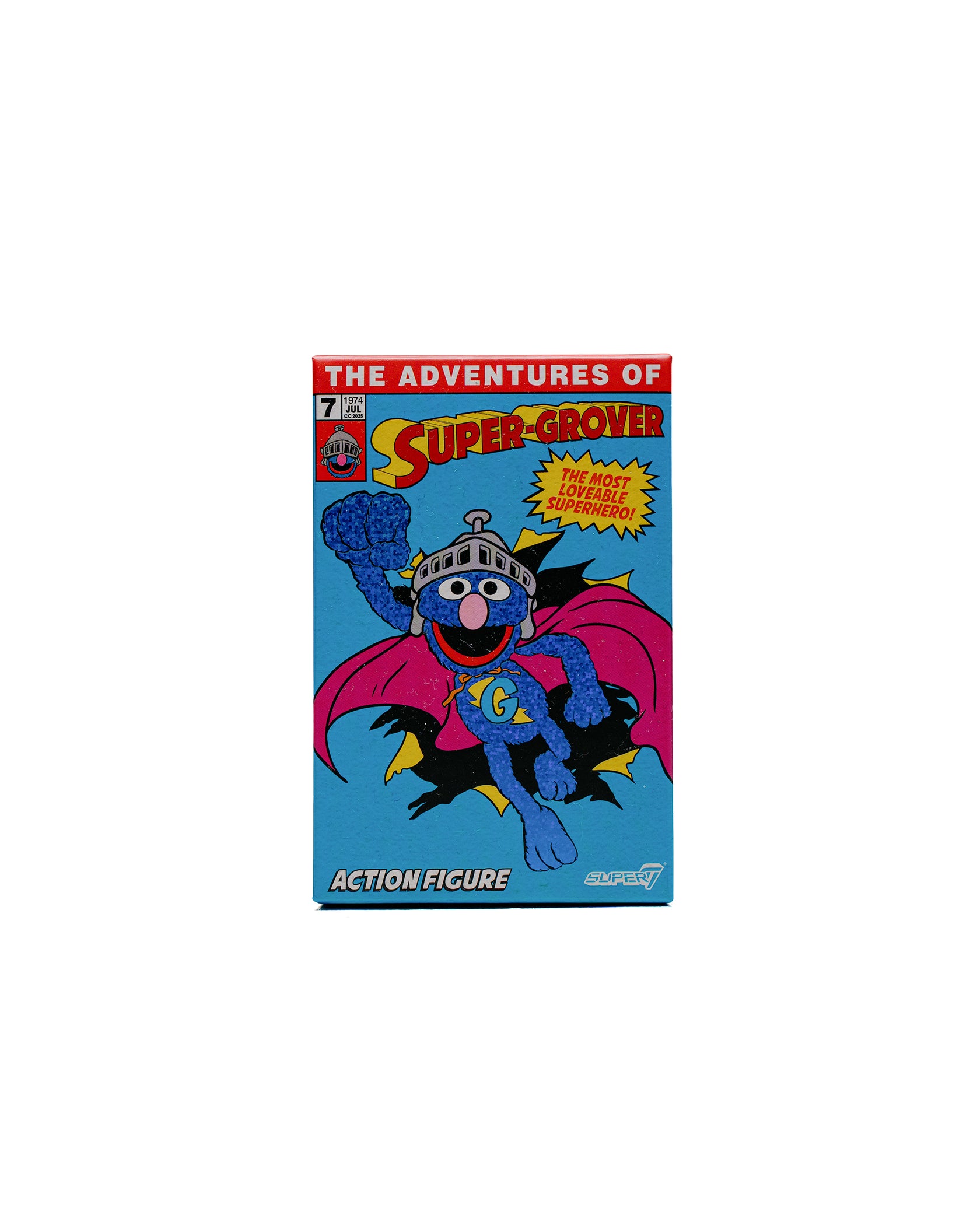 Super7 Sesame Street ReAction Super Grover w/ Chase – lost & found