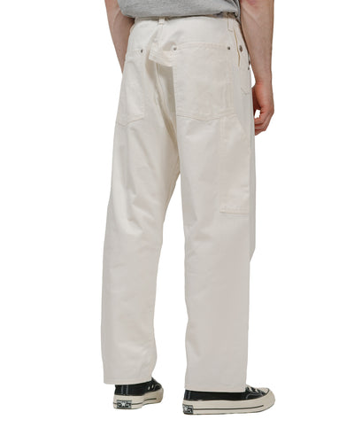 The Corona Utility CP011 Half Overalls Cotton Drill Natural