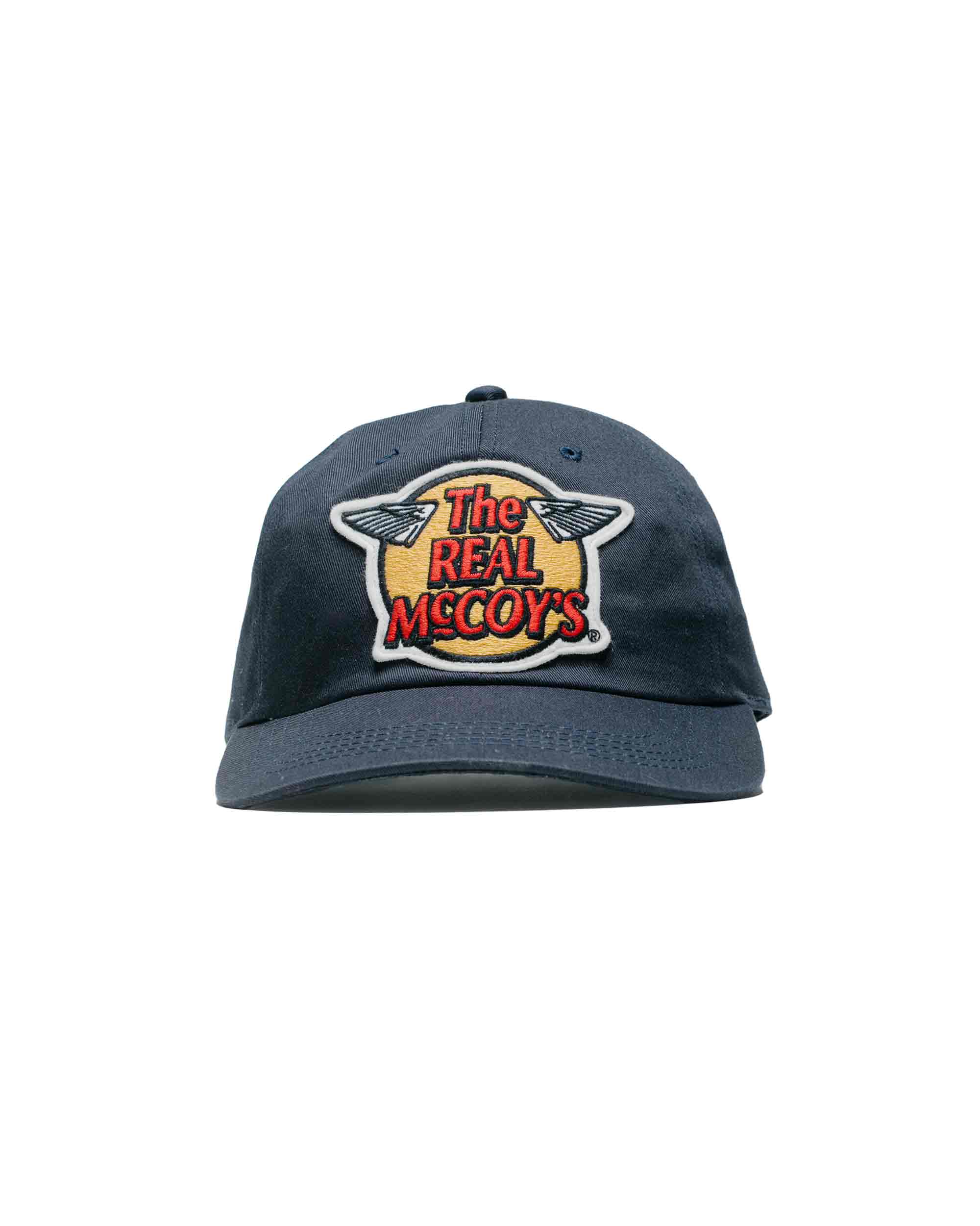 The Real McCoy's MA23001 The Real McCoy's Logo Baseball Cap Navy – lost ...