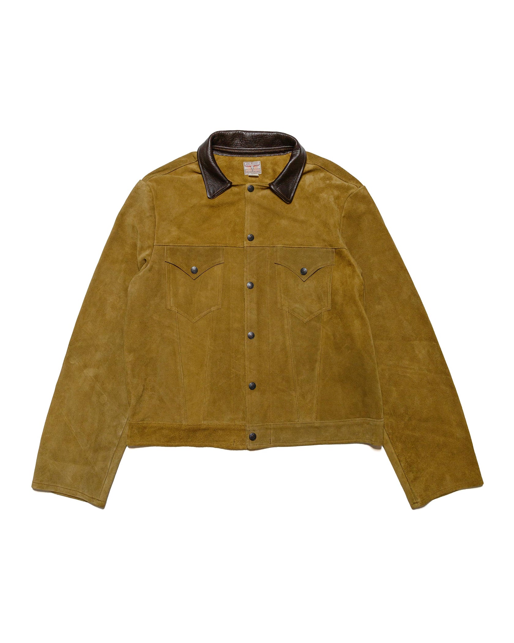 The Real McCoy's MJ24007 Rough Out Leather Western Jacket Brown – lost ...