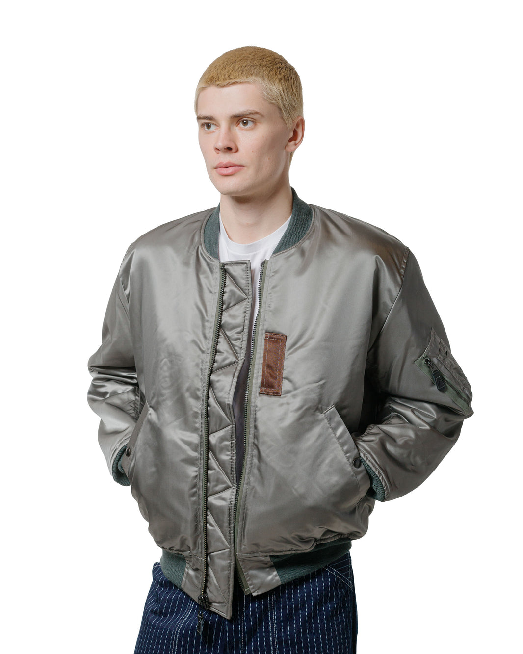 The Real McCoy's MJ23119 Deerskin Down Jacket Black – lost & found