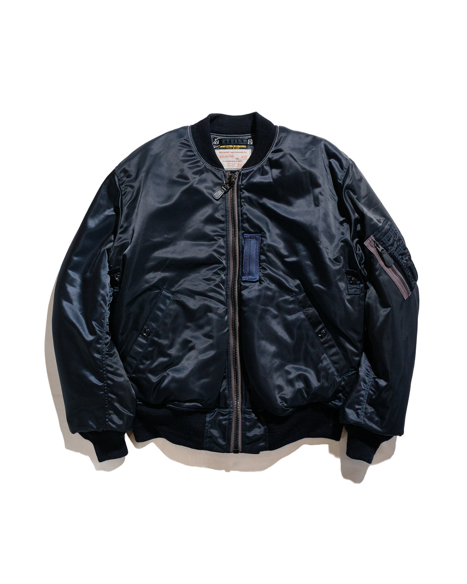 The Real McCoy's MJ23119 Deerskin Down Jacket Black – lost & found