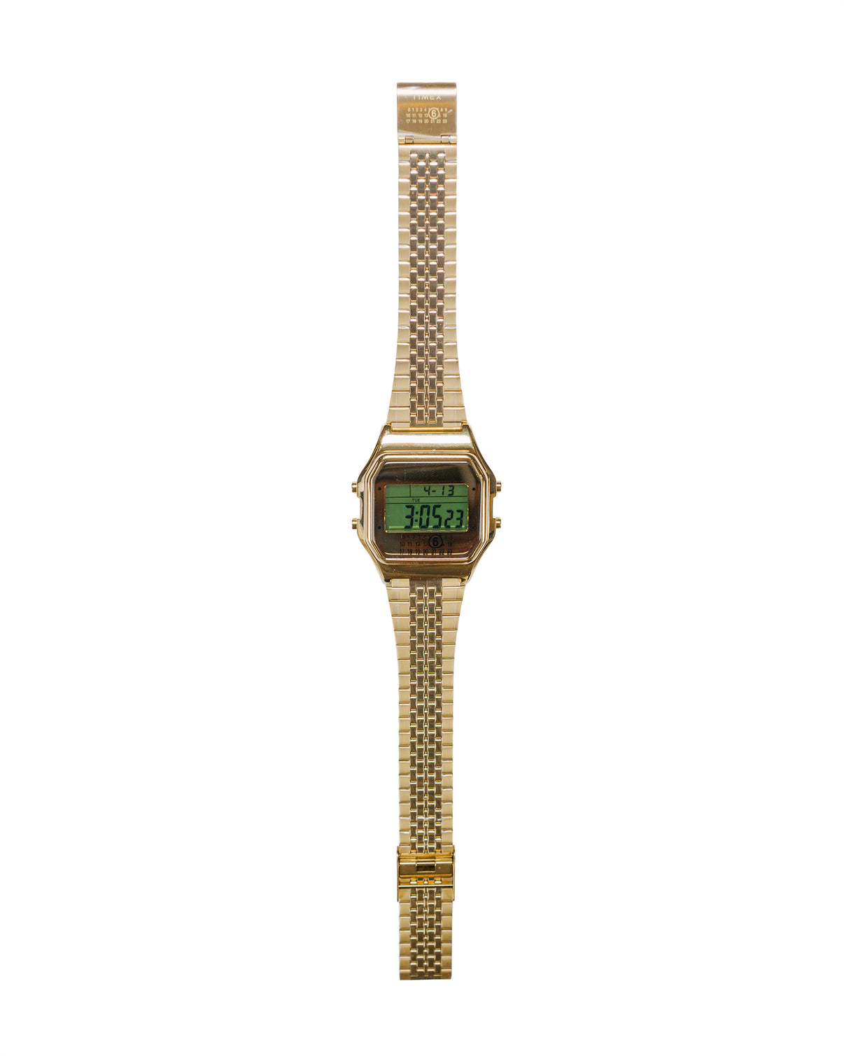Timex MM6 Maison Margiela Digital T80 34mm Gold-Tone Gift Set – lost ...