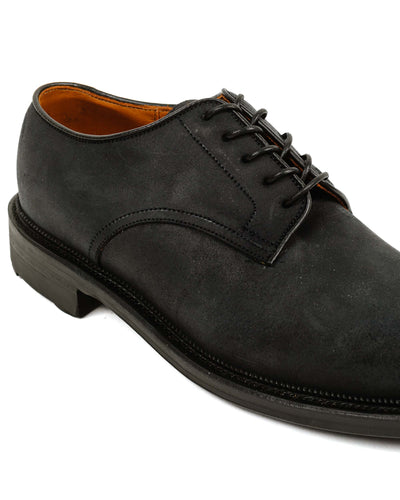 Viberg Rockland Blucher Black Waxy Commander