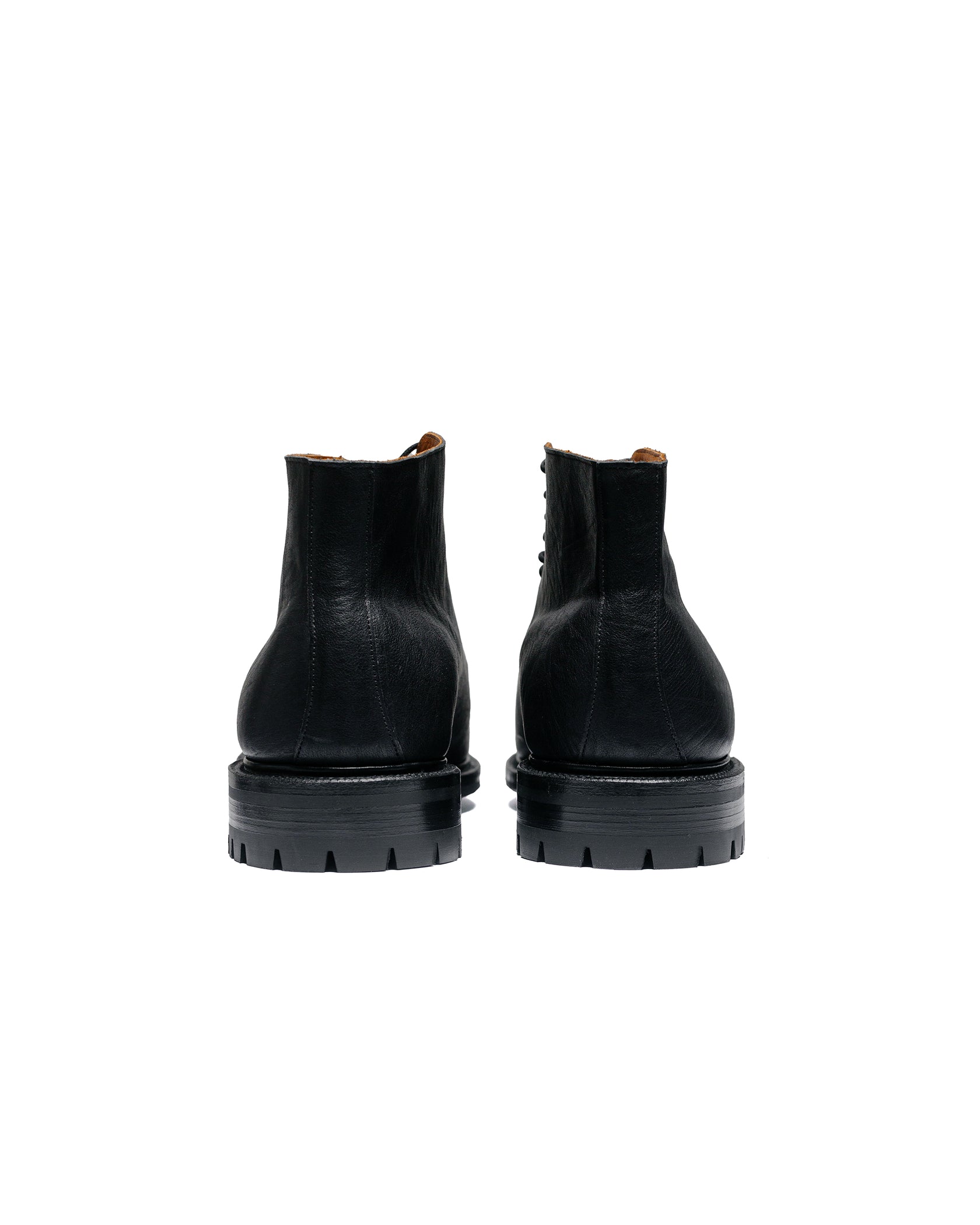 Viberg Wholecut Boot Nero Washed Kangaroo – lost & found